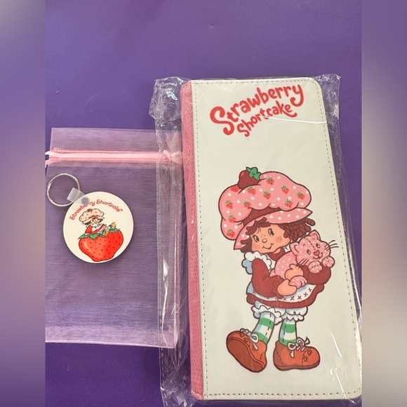 None | Accessories | Strawberry Shortcake Wallet And Keychain | Poshmark